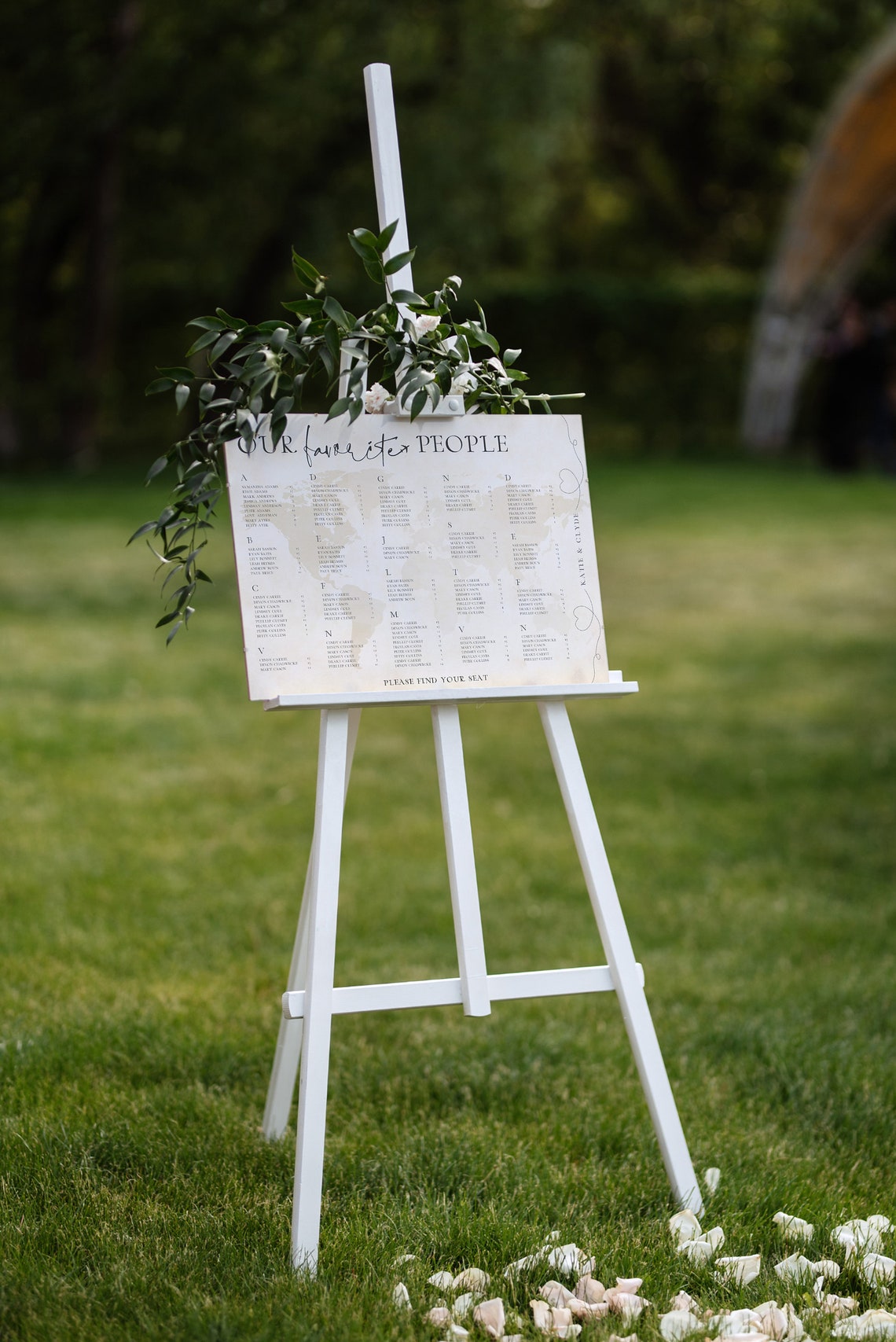 Travel Theme Wedding Seating Chart, Editable Guest List (DIY Digital ...