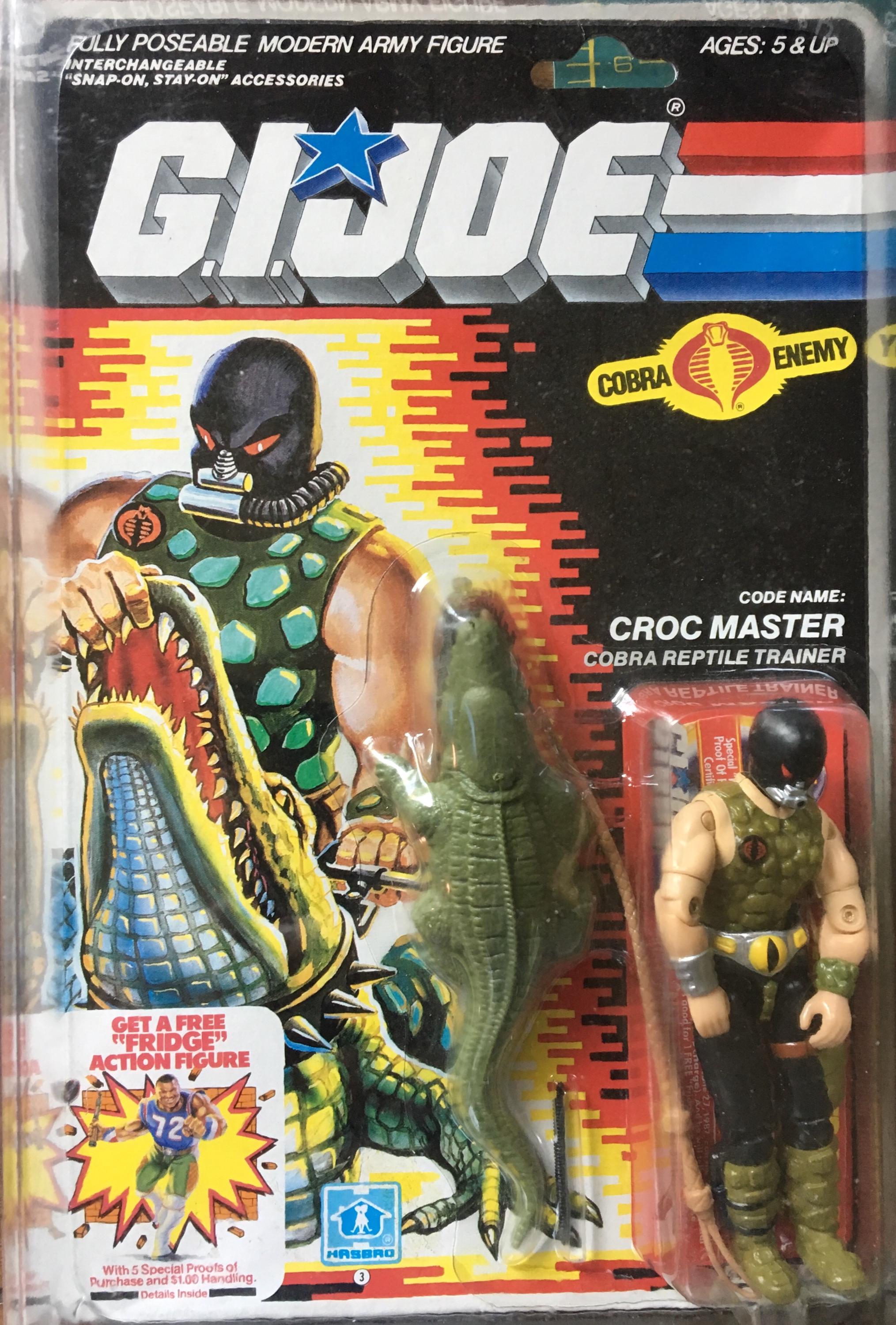 G.I. Joe - Croc Master 1986 Vintage Collectors Action Figure - Etsy