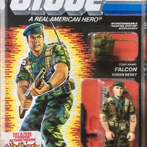 G.I. JOE - Falcon Green Beret 1986 Vintage Collectors Action Figure - Etsy