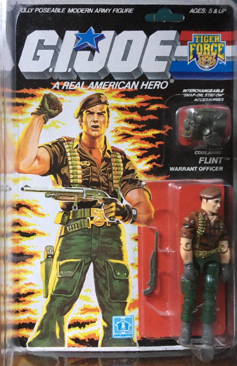 G.I. JOE - Flint (tiger Force) 1988 Vintage Collectors Action Figure - Etsy