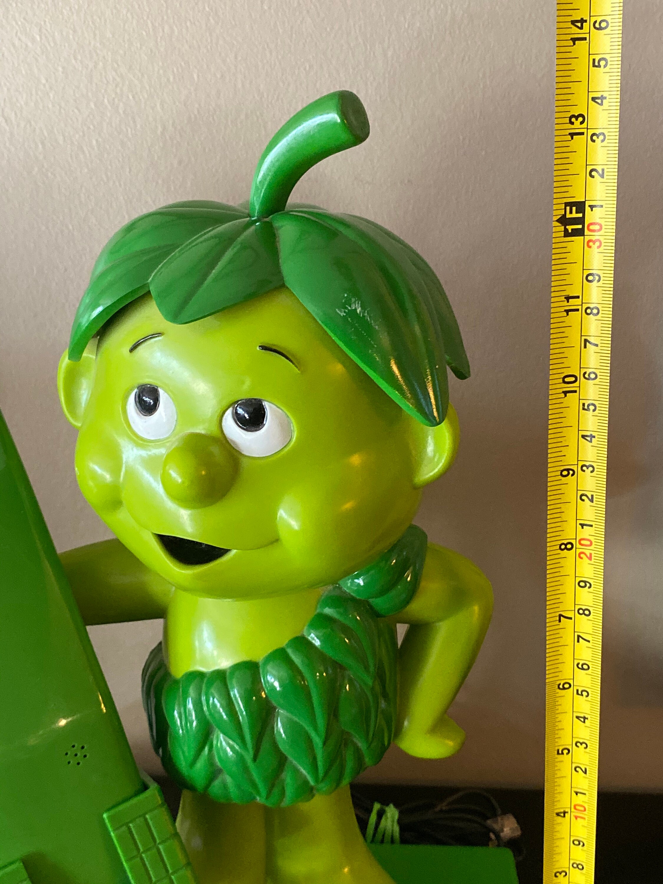 Vintage Little Green Sprout Telephone Push Button 1984, the Pillsbury ...