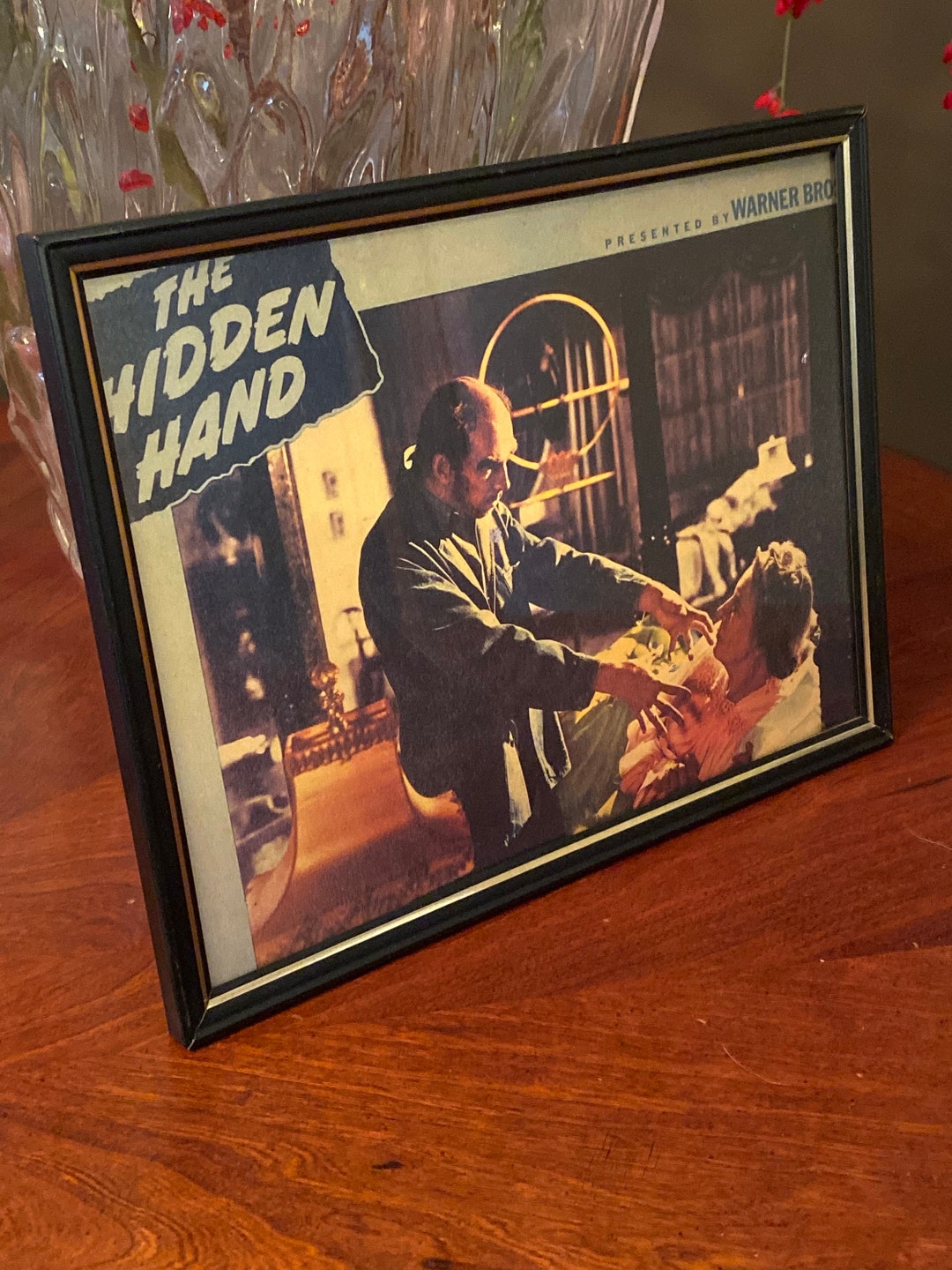 Vintage Horror Movie Poster, the Hidden Hand 1942 - Etsy UK