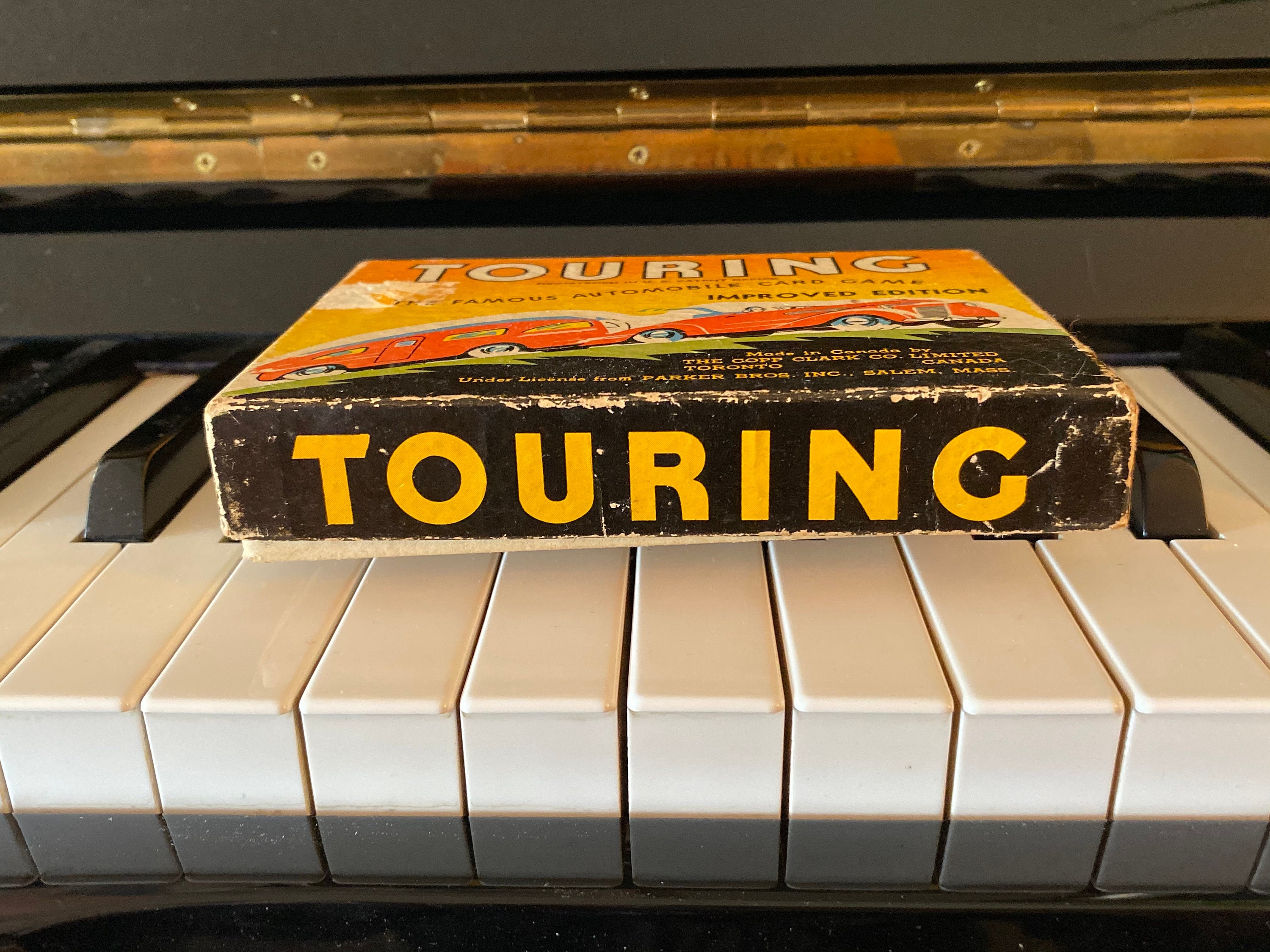 Vintage Touring Car Card Game 1947 - Etsy Canada