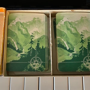 Vintage Touring Car Card Game 1947 - Etsy