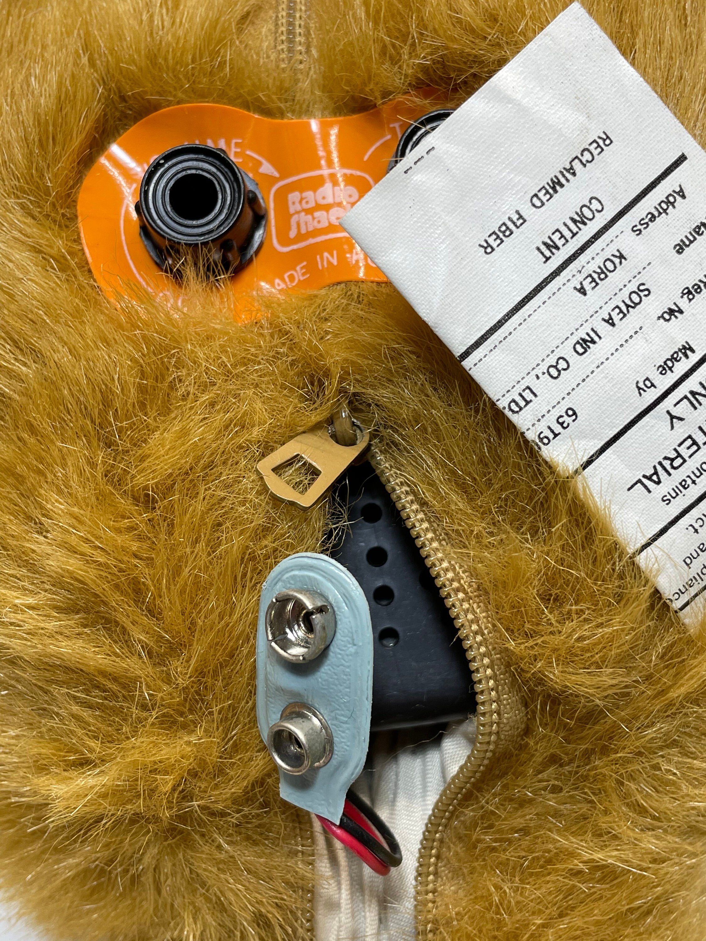 Vintage AM Radio Plush 1980s Radio Shack, Retro Plush Dog Radio 1980s ...