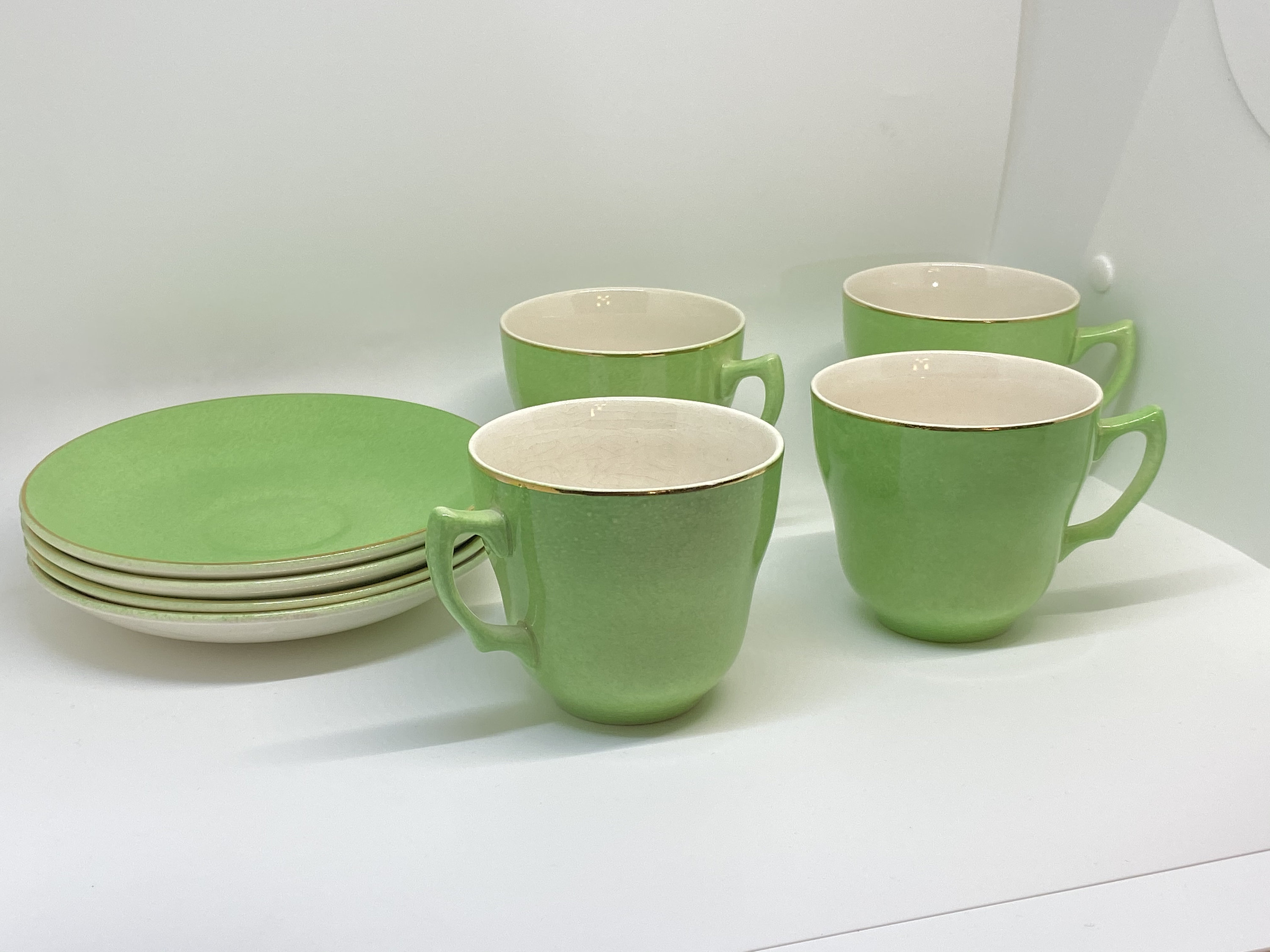 Vintage Wade Royal Victoria England Pottery Cups and Saucers | Etsy