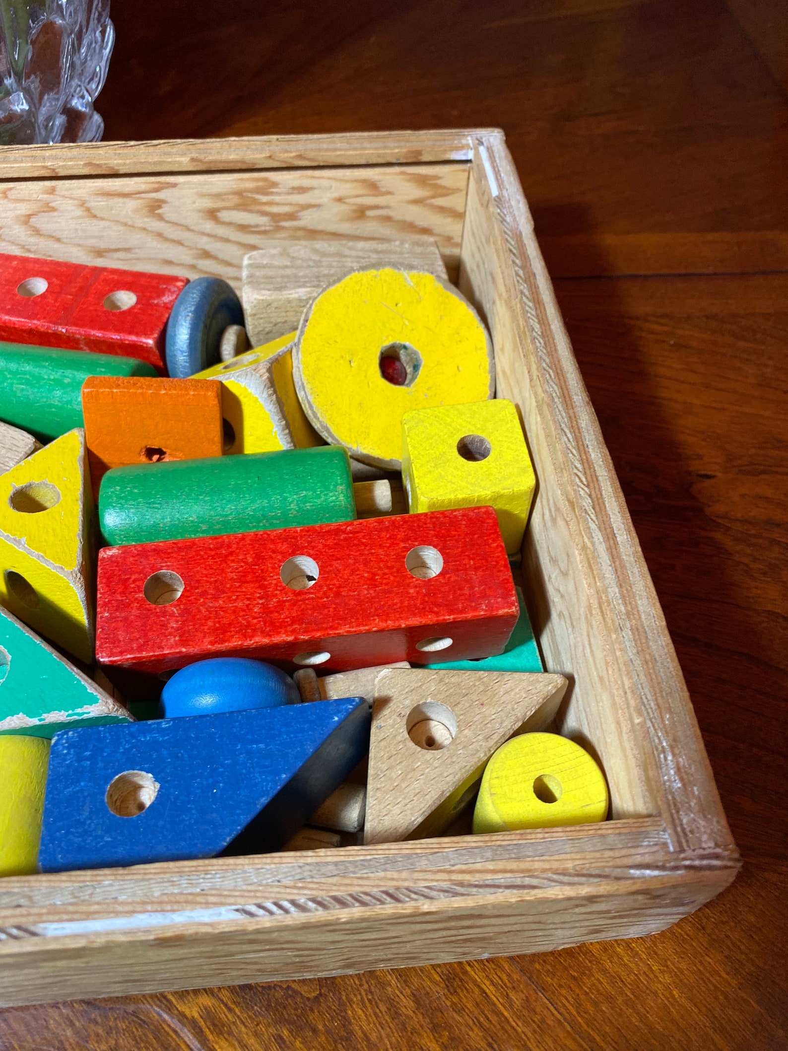Vintage Peg-n-block Construction Set 1950s Vintage Wood - Etsy