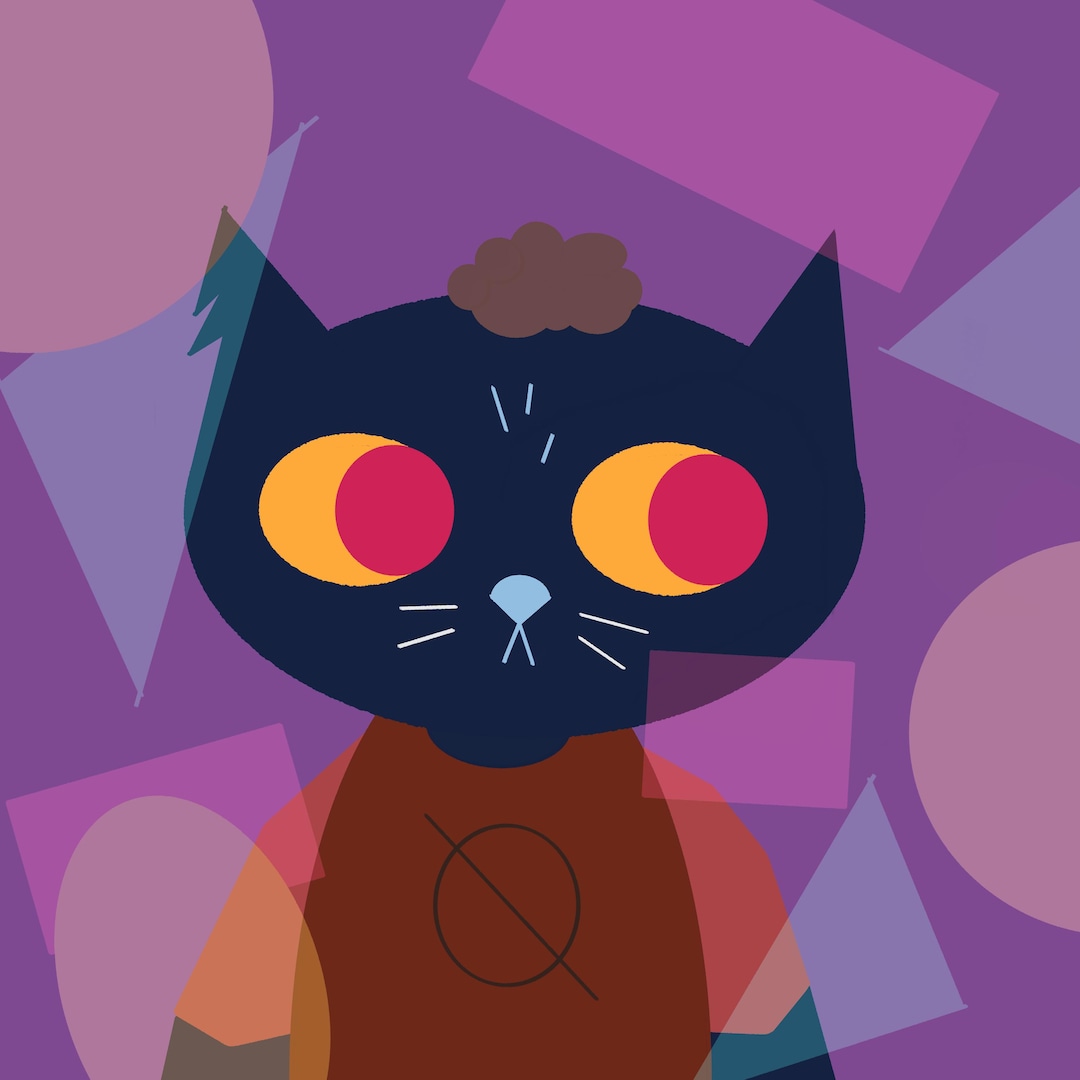 Mae Borowski Vinyl Stickers | Night in the Woods | Videogames | Cat - Etsy