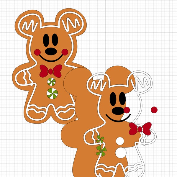 Christmas Ginger Svg - Etsy
