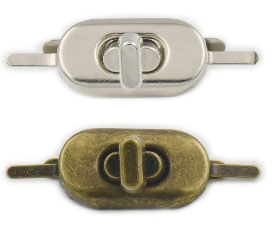 2 5 10 Sets Turn Button Latch Closure 4catch Tuck Leather Bag Case ...