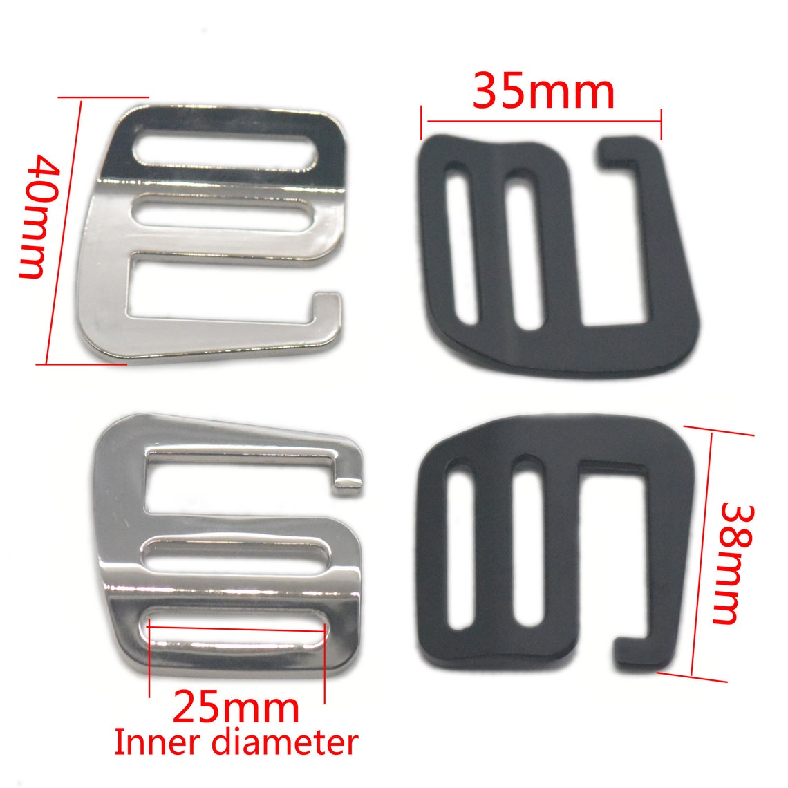 G Hooks Zinc Alloy Strap Slide Hook Bra Making Buckles Etsy