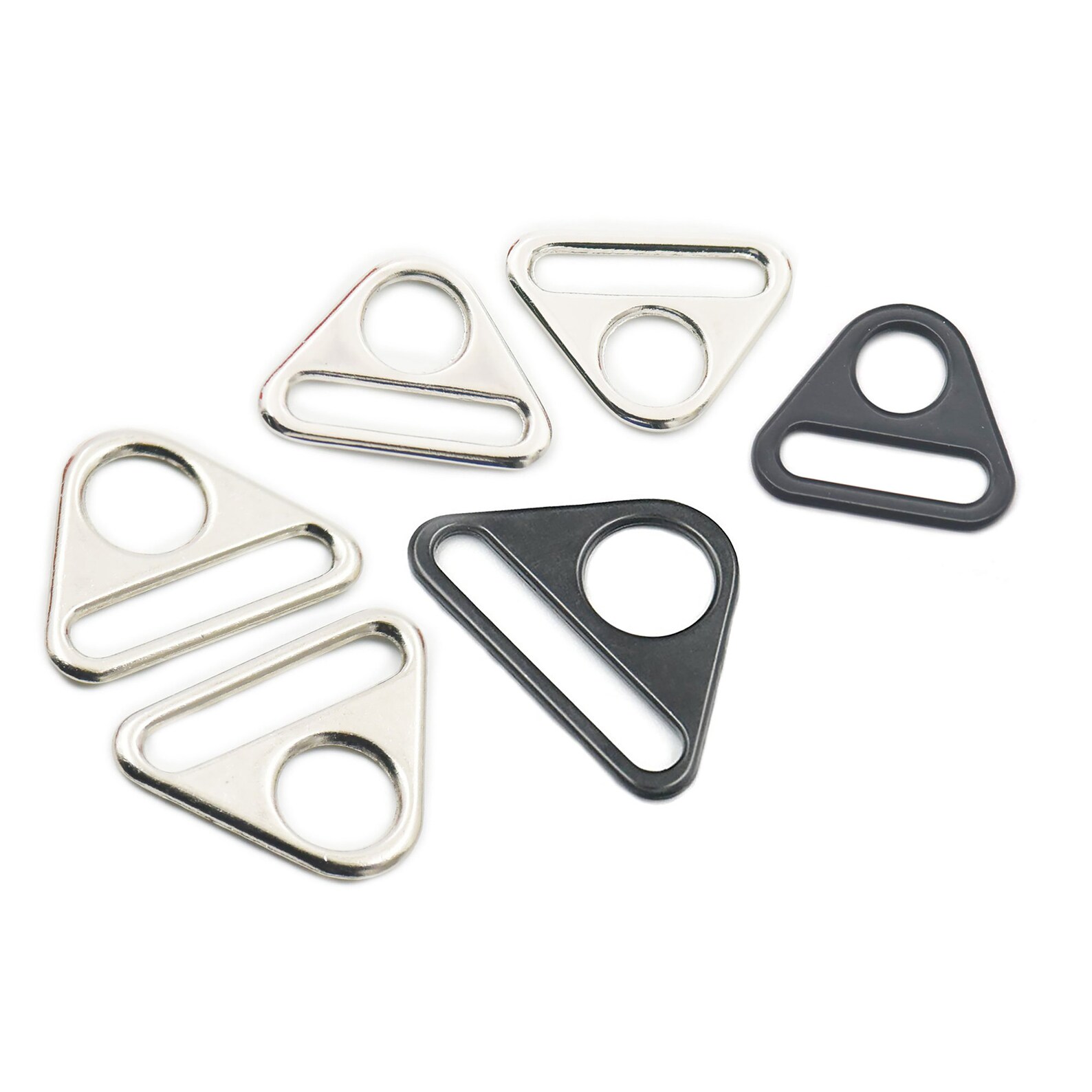 5 10 20 Pcs 25 38mm Metal Triangles Adjuster D Ring Buckle - Etsy