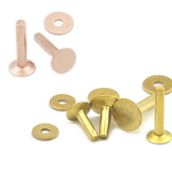 Brass Rivets - Etsy