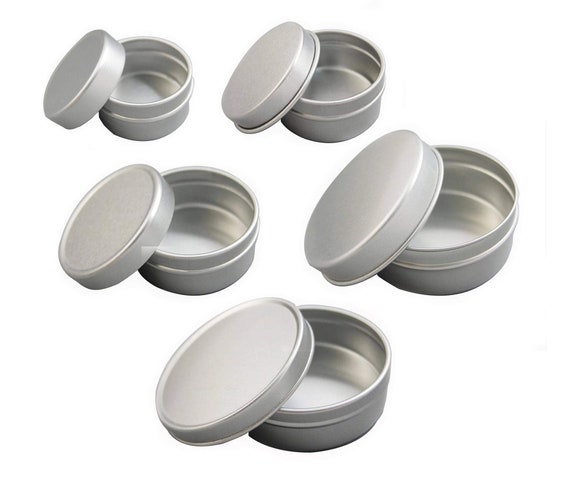 Tin Lip Balm Containers