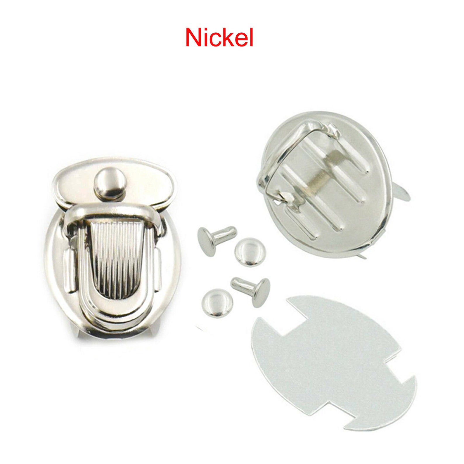 2 5 10 25 Pcs Tuck Lock Buckle for Leather Purse Suitcase | Etsy