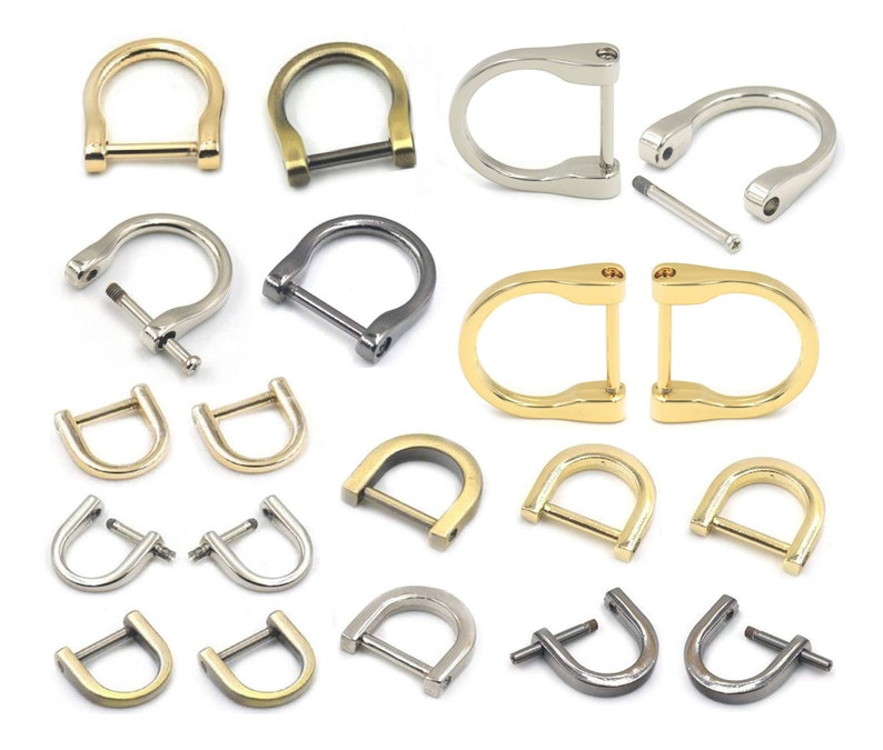 Detachable D Ring Screw Belt Webbing Bag Buckles Welded Nylon - Etsy