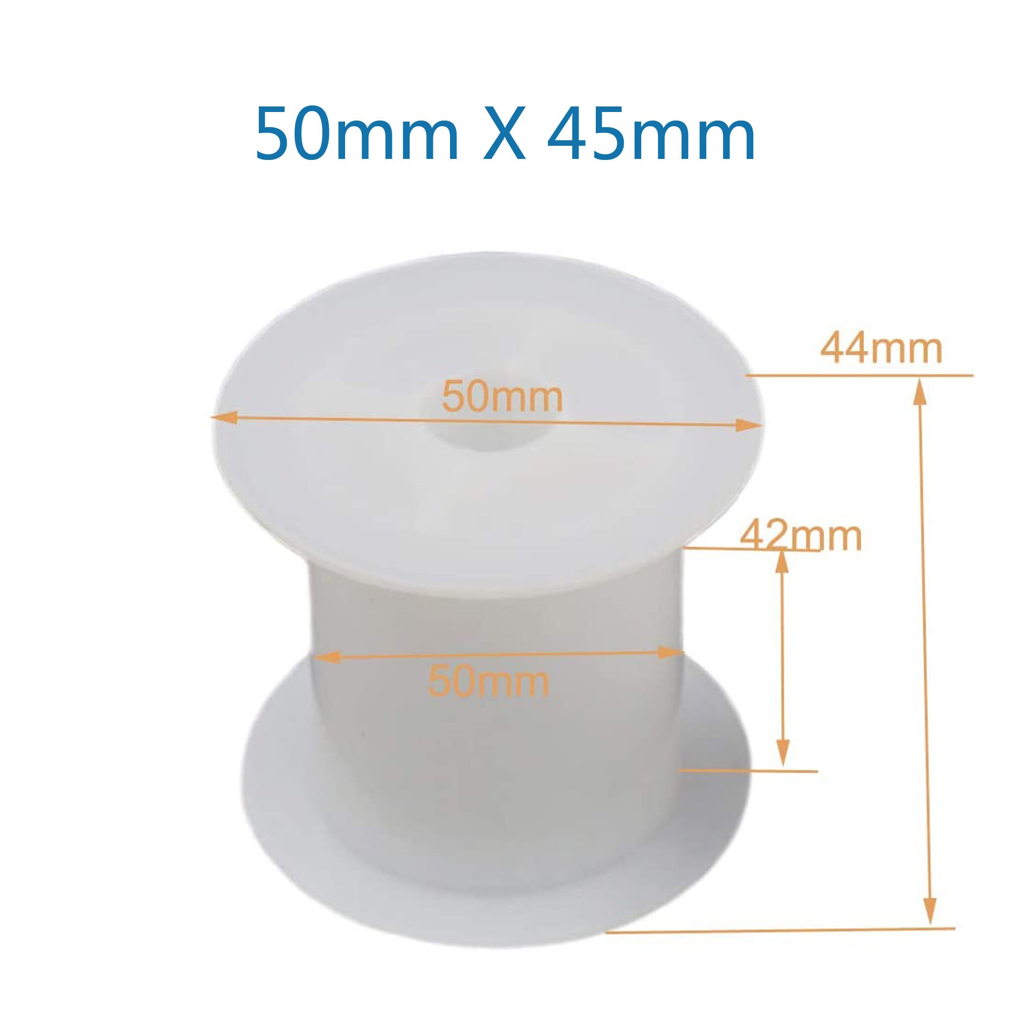 Empty Plastic Wire Spools Bobbins ROUND ENDS 4 Various Size - Etsy ...