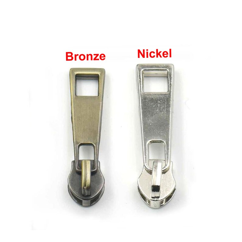 5 10 25 Psc Molded Puller Slide Fasteners Kit Zippers Slider - Etsy