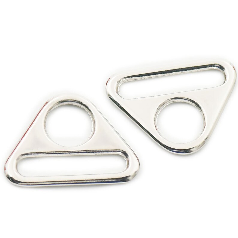 5 10 20 Pcs 25 38mm Metal Triangles Adjuster D Ring Buckle - Etsy