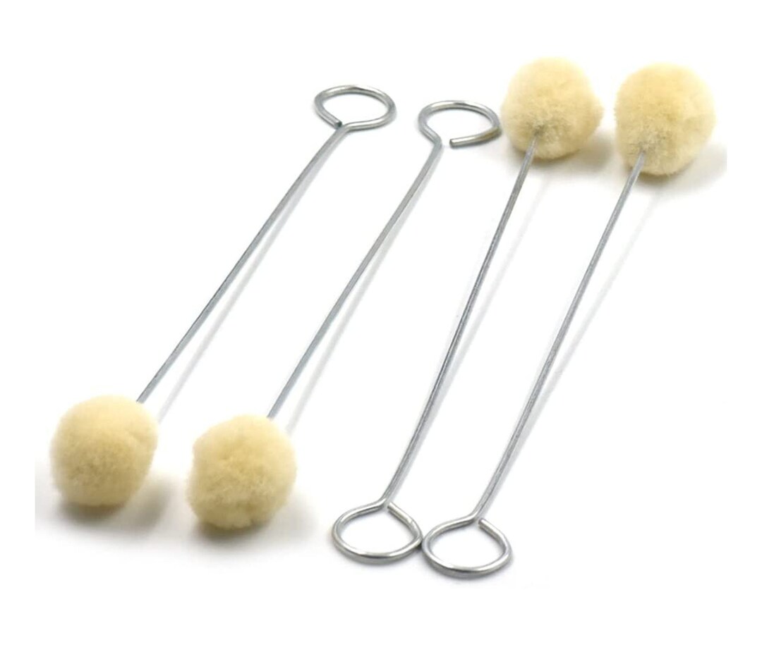 Wool Dauber With Metal Handle Leather Dyes Brush Sealers - Etsy