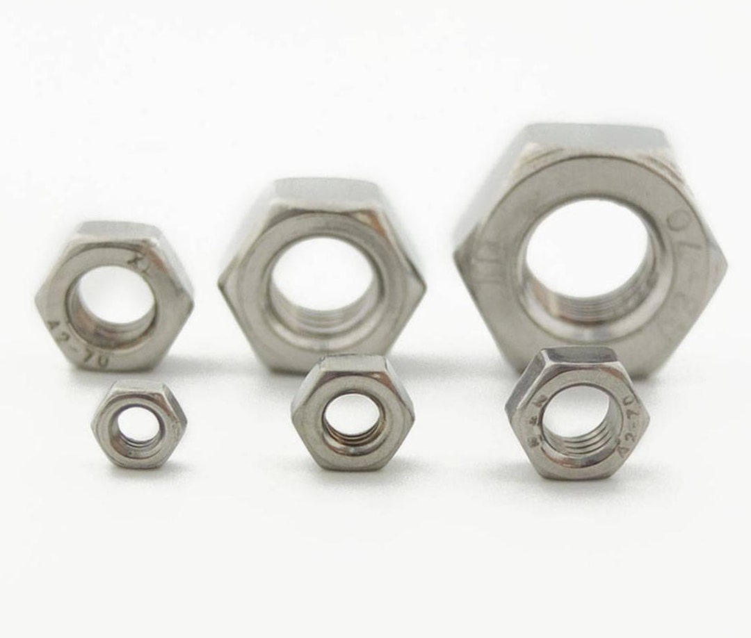 Metric Thread Screw Hex Head Nuts Hardware Fastener Fitting - Etsy