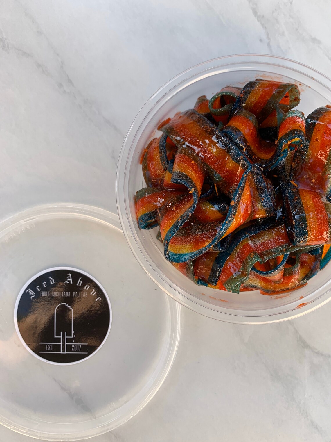 Gourmet Sour Belts Coated in Homemade Chamoy and Spice | Etsy