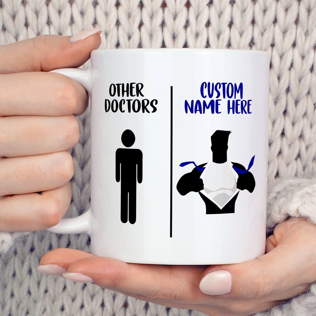 Personalized Doctor Mug, Custom Doctor Mug, Doctor Gift, Doctor Gift ...