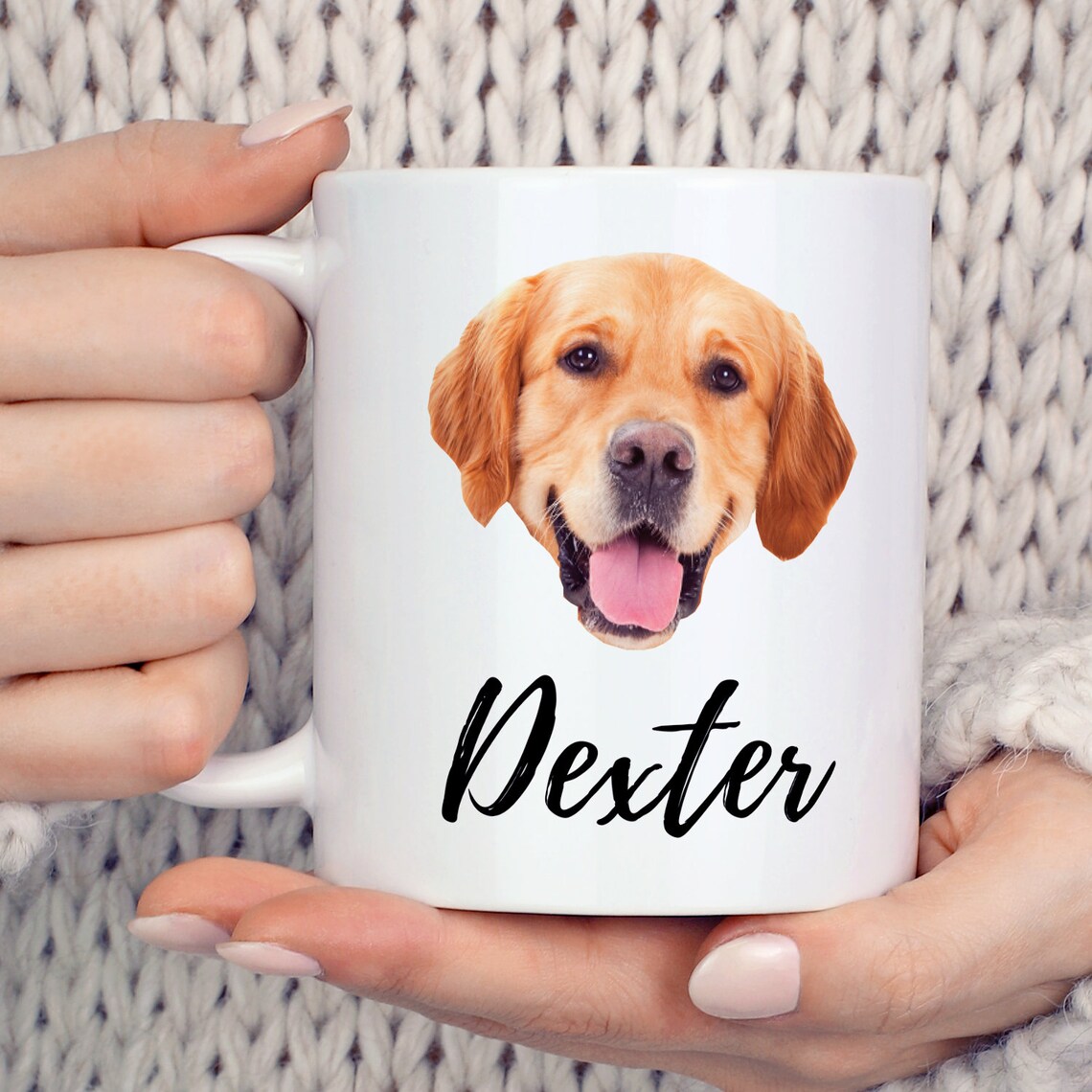 Dog Face Mug Custom Dog Mug Dog Coffee Mug Dog Photo and - Etsy