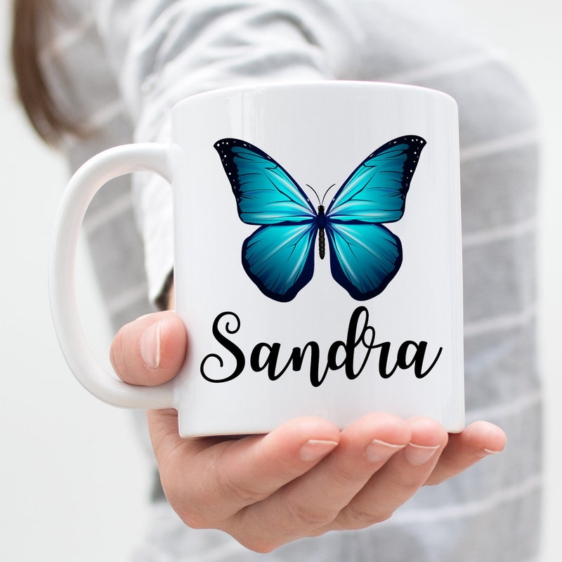 Butterfly Coffee Mug - Etsy