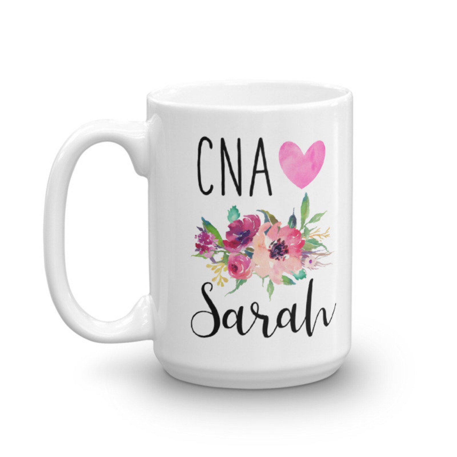 CNA Coffee Mug CNA Personalized Mug CNA Graduation Gift - Etsy