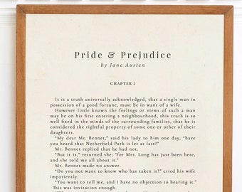 Pride and Prejudice - Etsy