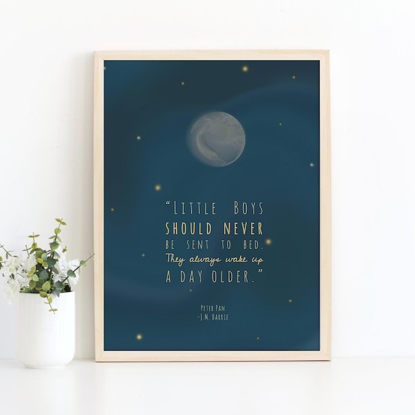 Peter Pan Print - Etsy