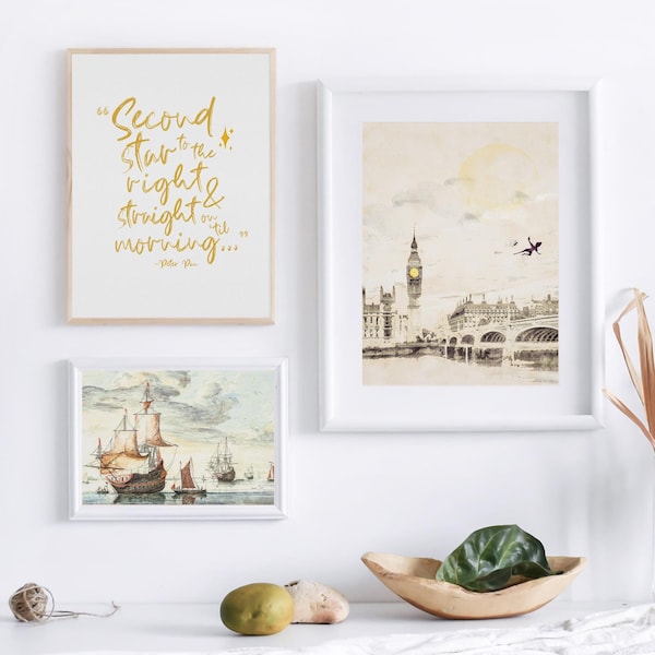 Peter Pan Poster - Etsy