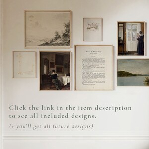 Jane Austen Entire Gallery Art Set, Pride and Prejudice Pemberley Wall ...