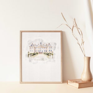 Pride and Prejudice Art Gallery Set of 7 PRINTABLE, Pemberley Jane ...