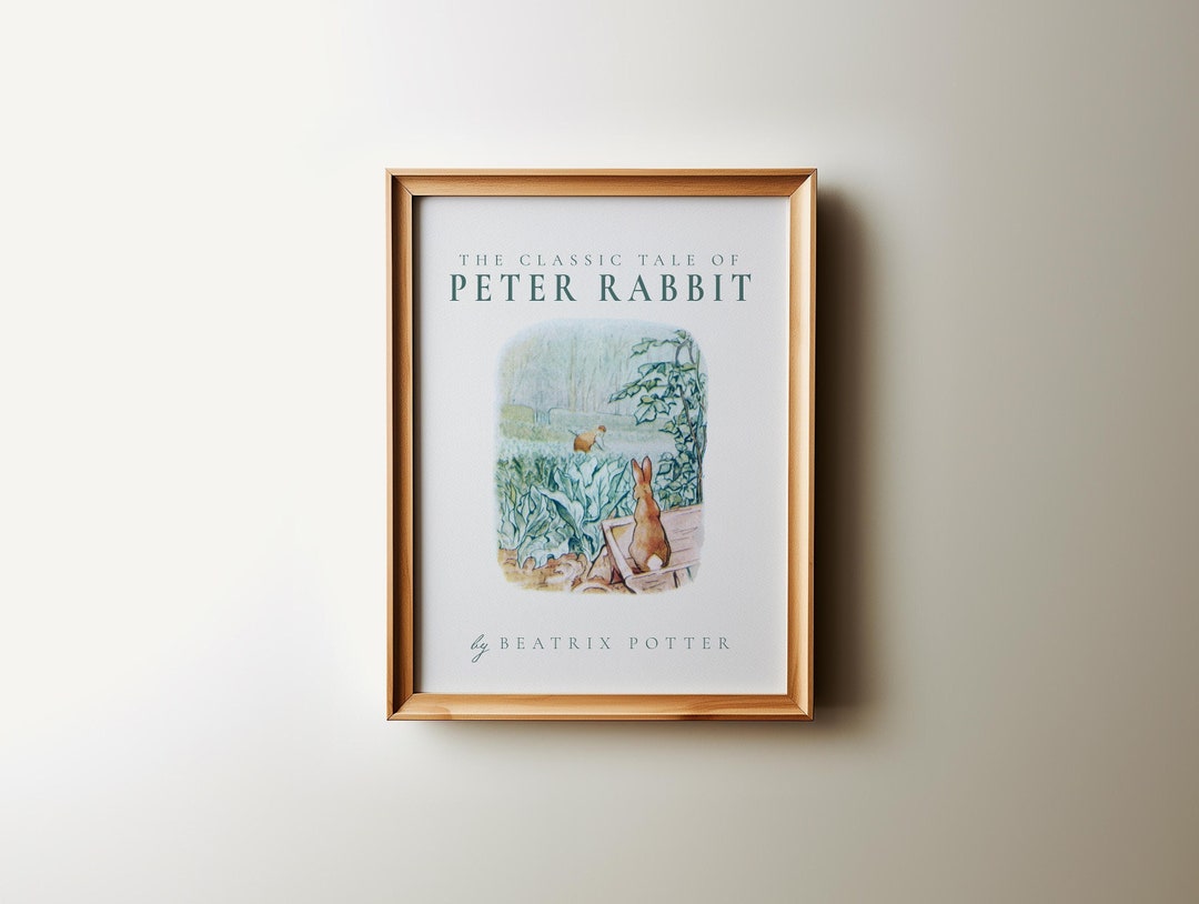 Beatrix Potter Peter Rabbit Prints, DIGITAL DOWNLOAD Nursery Wall Art ...
