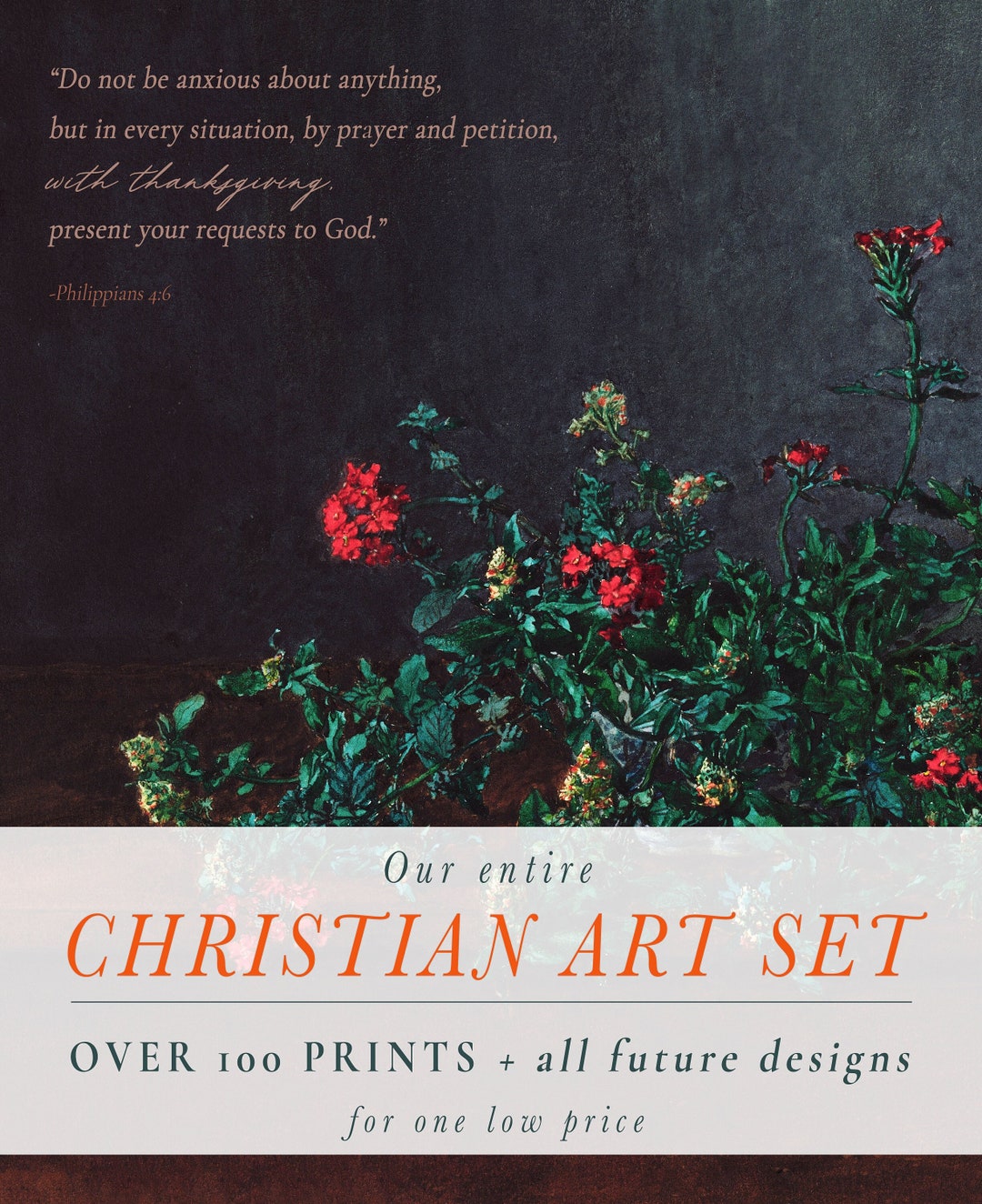 100+ Christian Scripture Art Prints: Vintage Bible Verse Designs ...