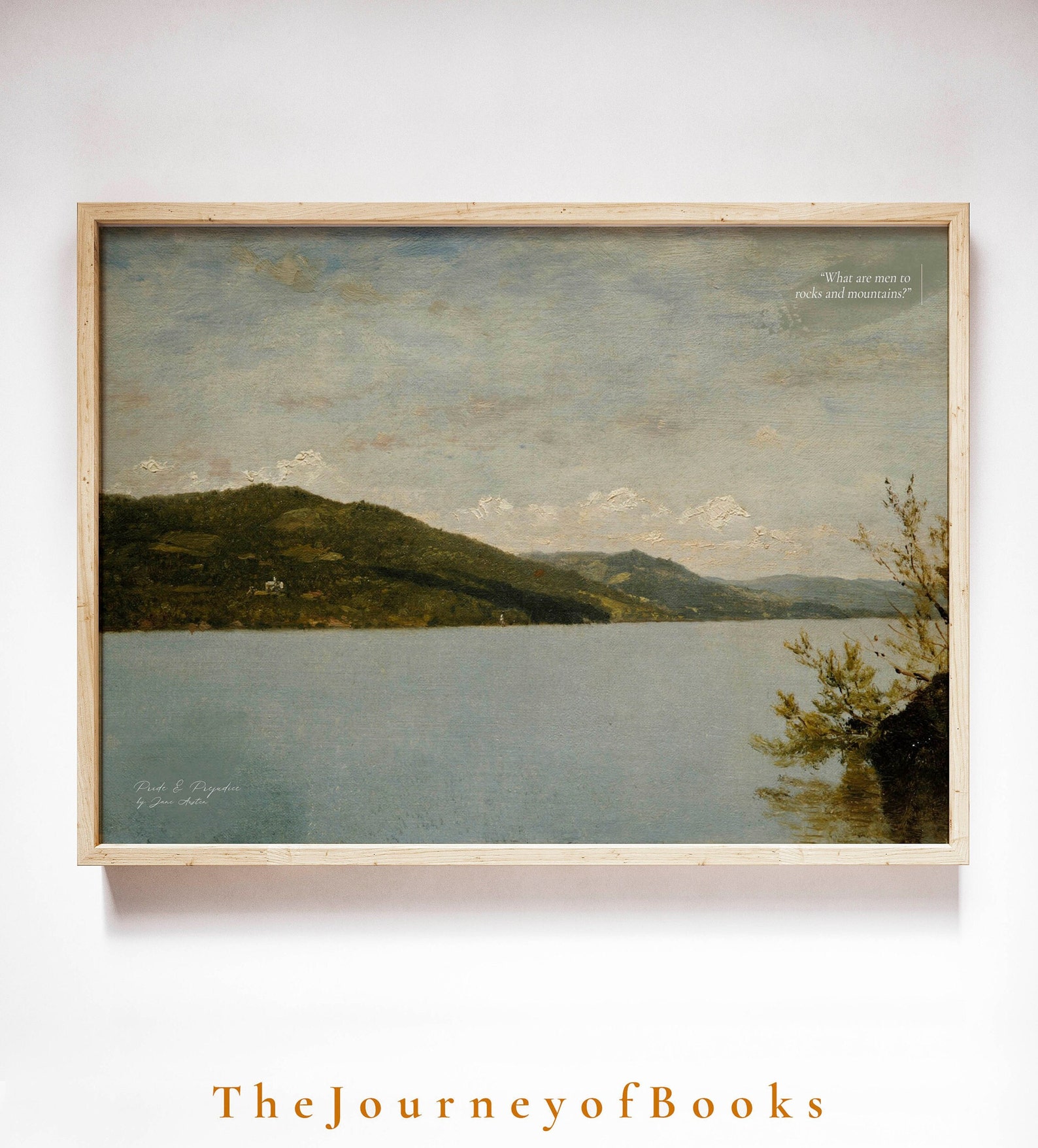 Pride and Prejudice Art Gallery Set of 7 PRINTABLE Pemberley - Etsy