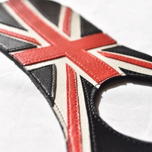 Jack Union Classic Austin Mini Cooper Petrol Fuel Petrol Bib Leather ...