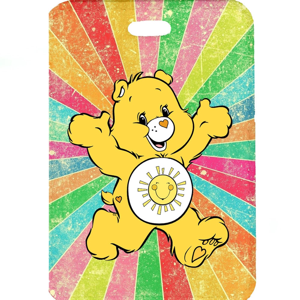 CARE BEARS Personalised Luggage Tags Custom Printed Luggage - Etsy