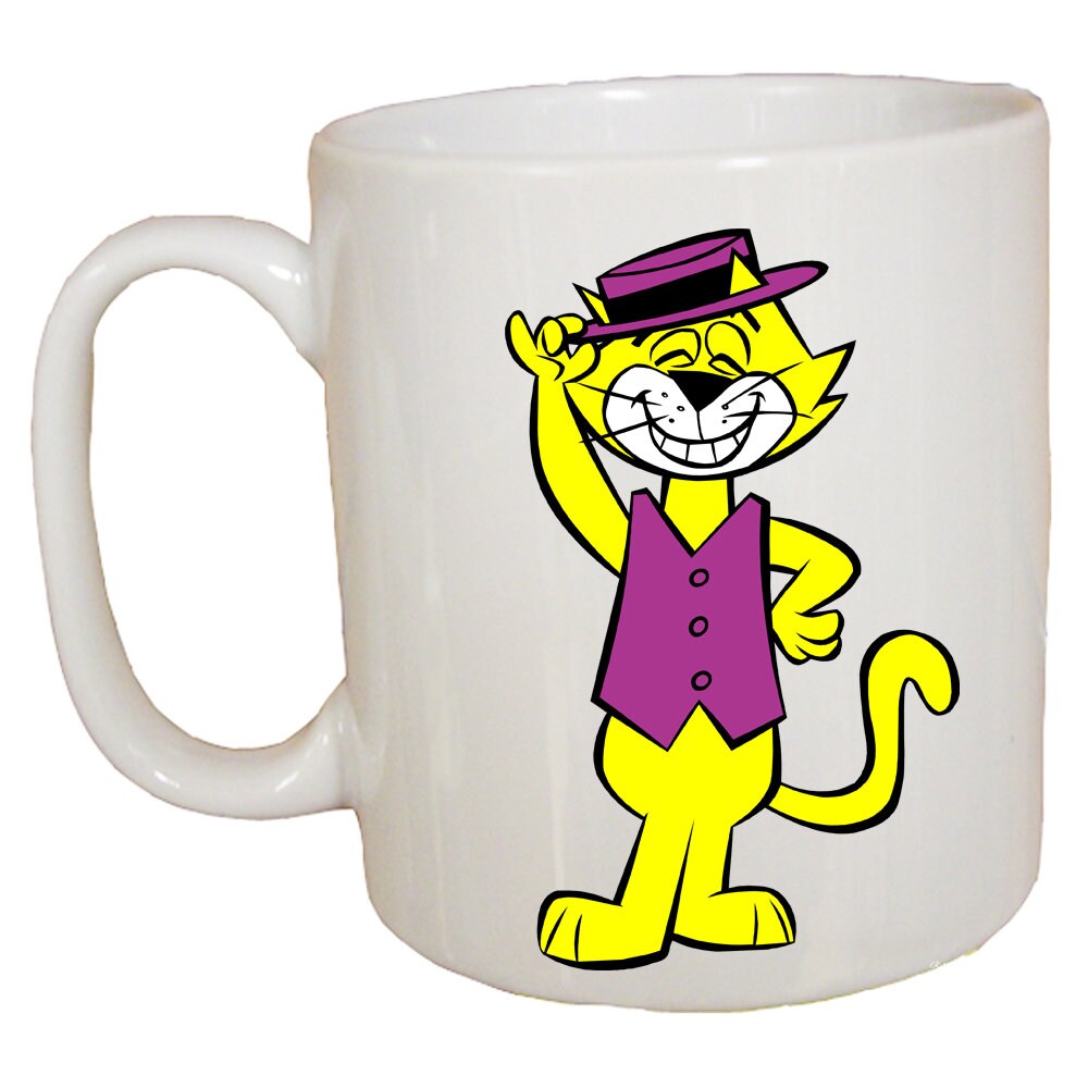 TOP CAT and FRIENDS Personalised Mug, Customised Mug, Custom Printed ...