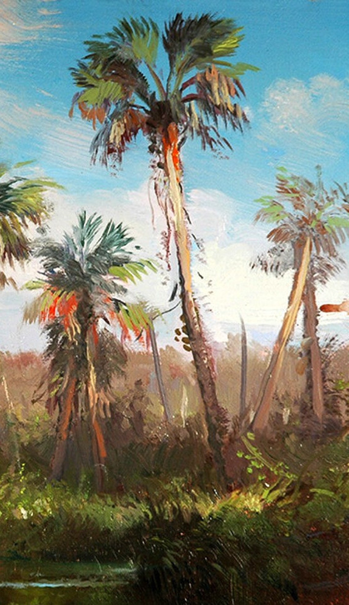 Land of the Seminole Collier Seminole Florida Art Florida Landscape ...