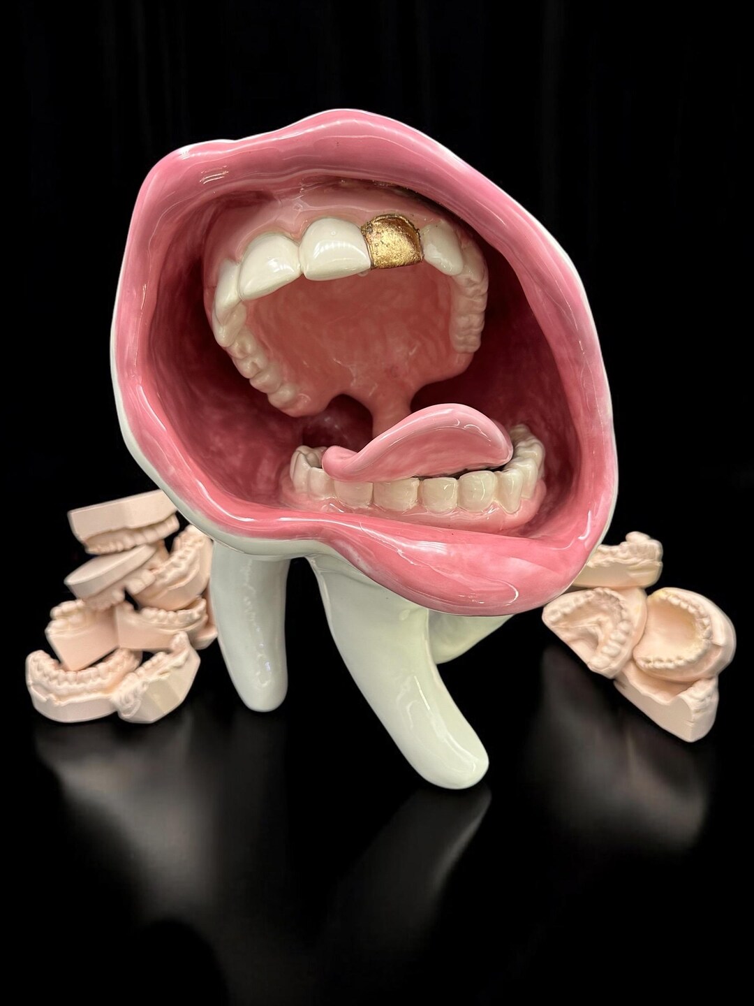 Huge Ceramic Original Tooth Sculpture Pop Art Decor - Etsy