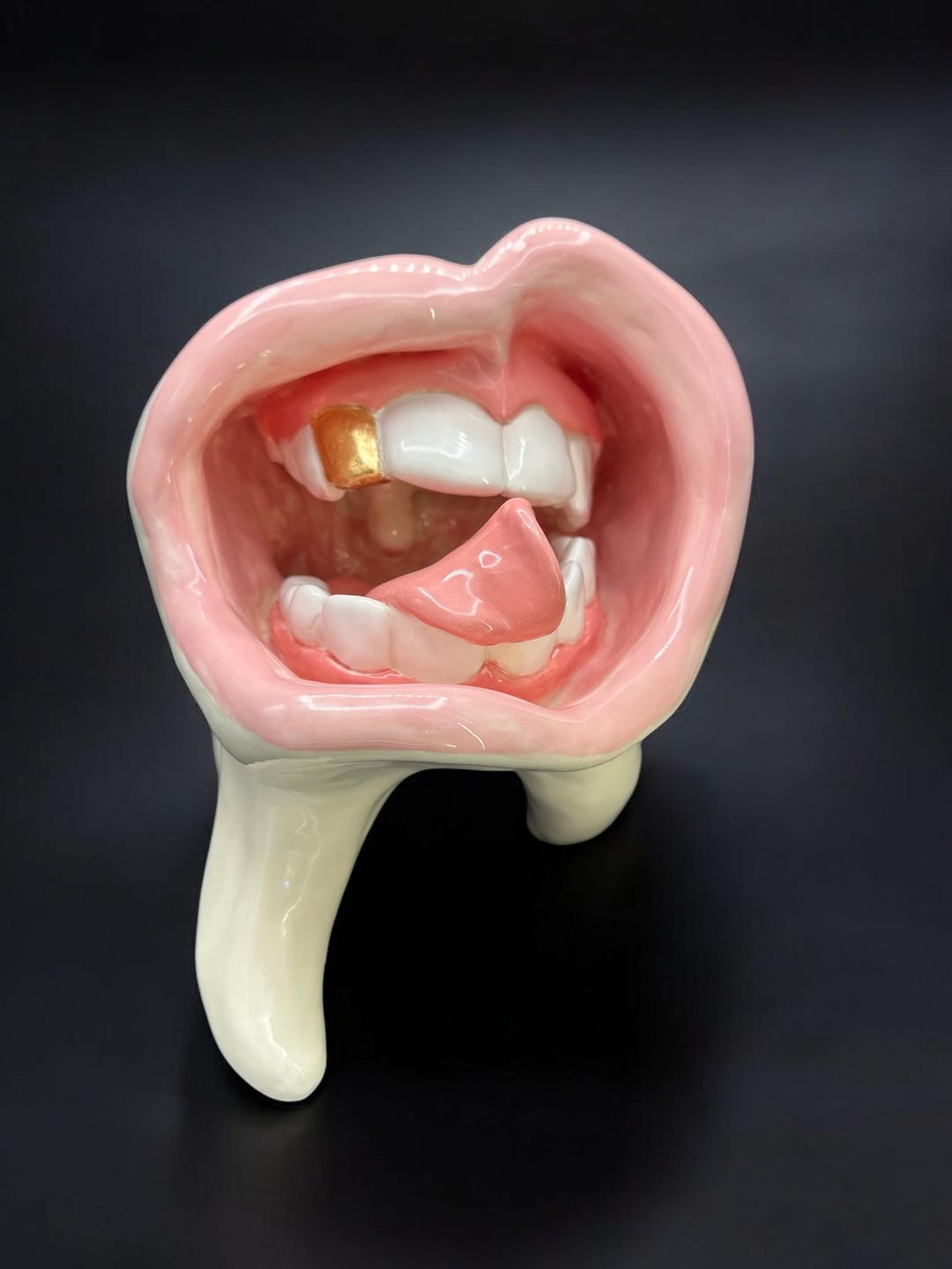 Big Ceramic Original Tooth Sculpture Pop Art Decor - Etsy