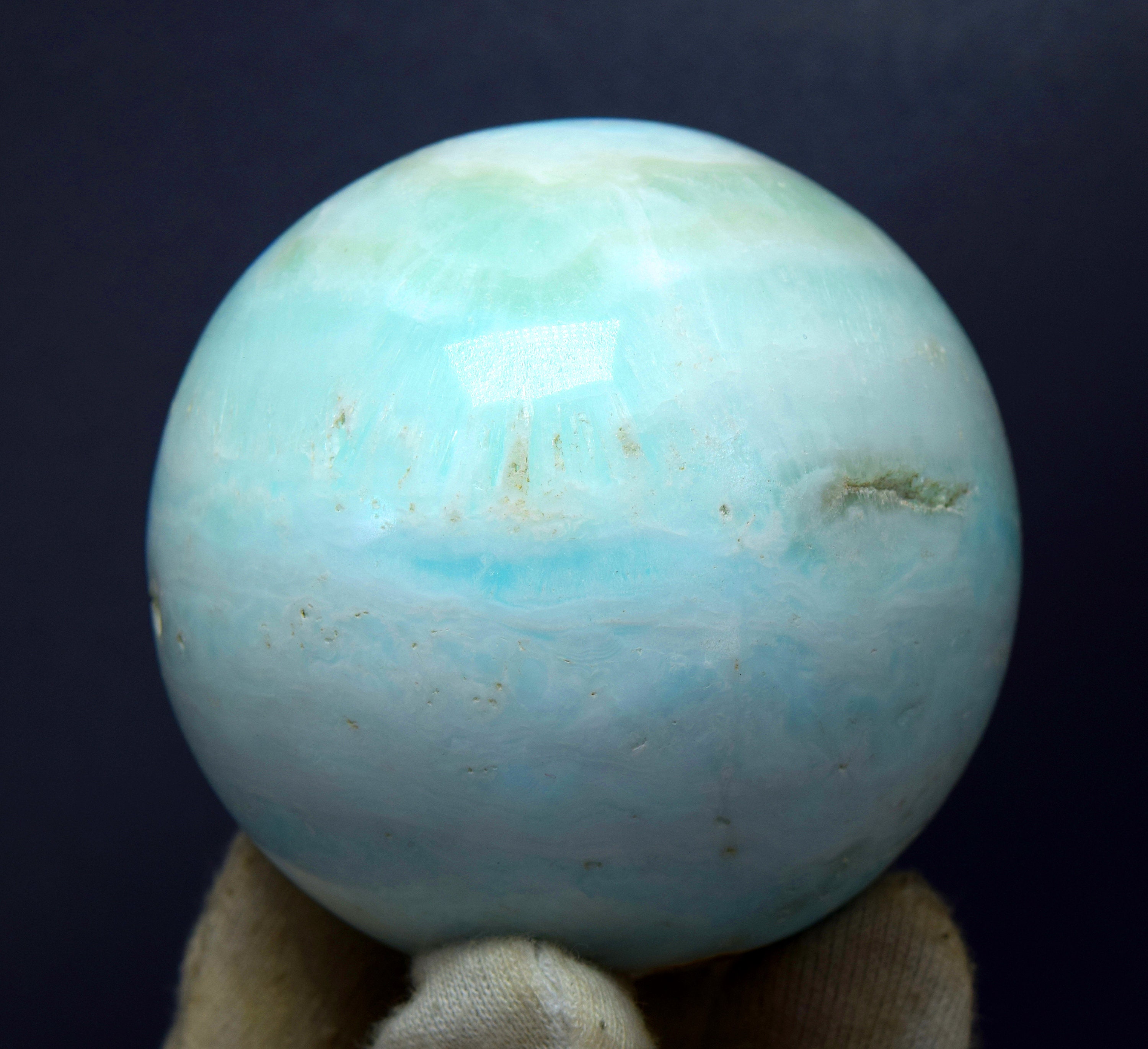 Carribean Calcite Sphere Ball Blue Calcite Gemstone Crystal - Etsy Canada