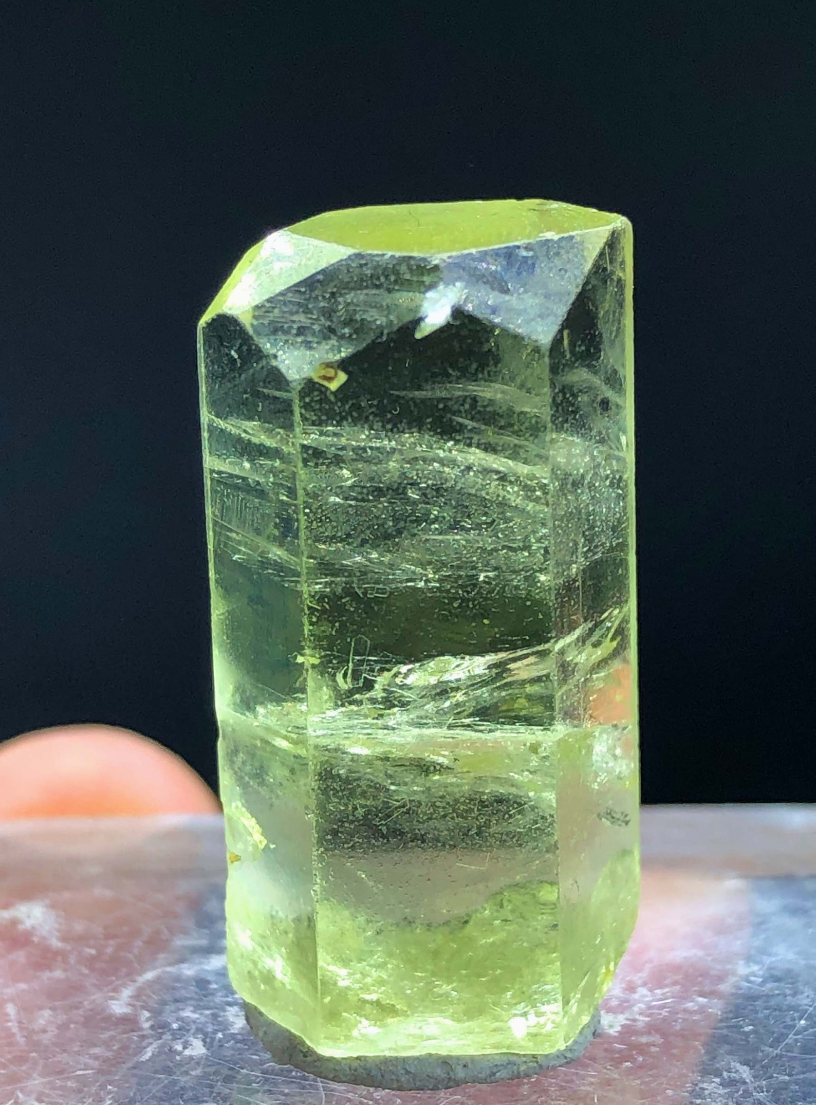Natural Transparent Yellow Color Heliodor Crystal, Raw Heliodor ...