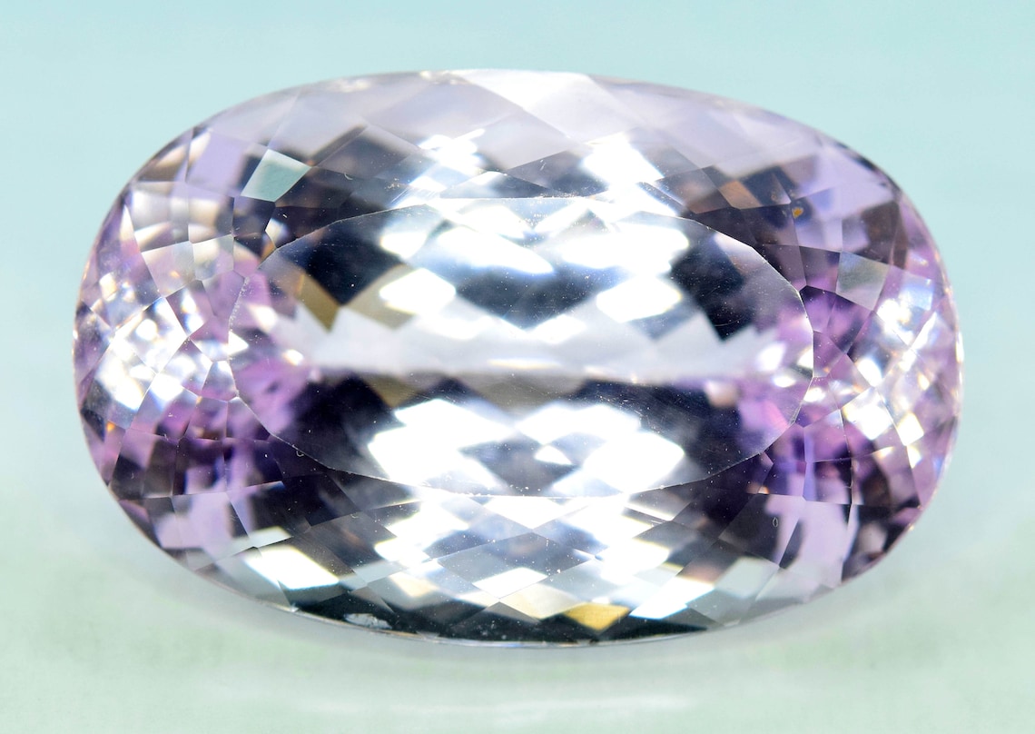 Kunzite Gemstone , Natural Kunzite Cut Stone , Pink Kunzite 71.40 Cts ...