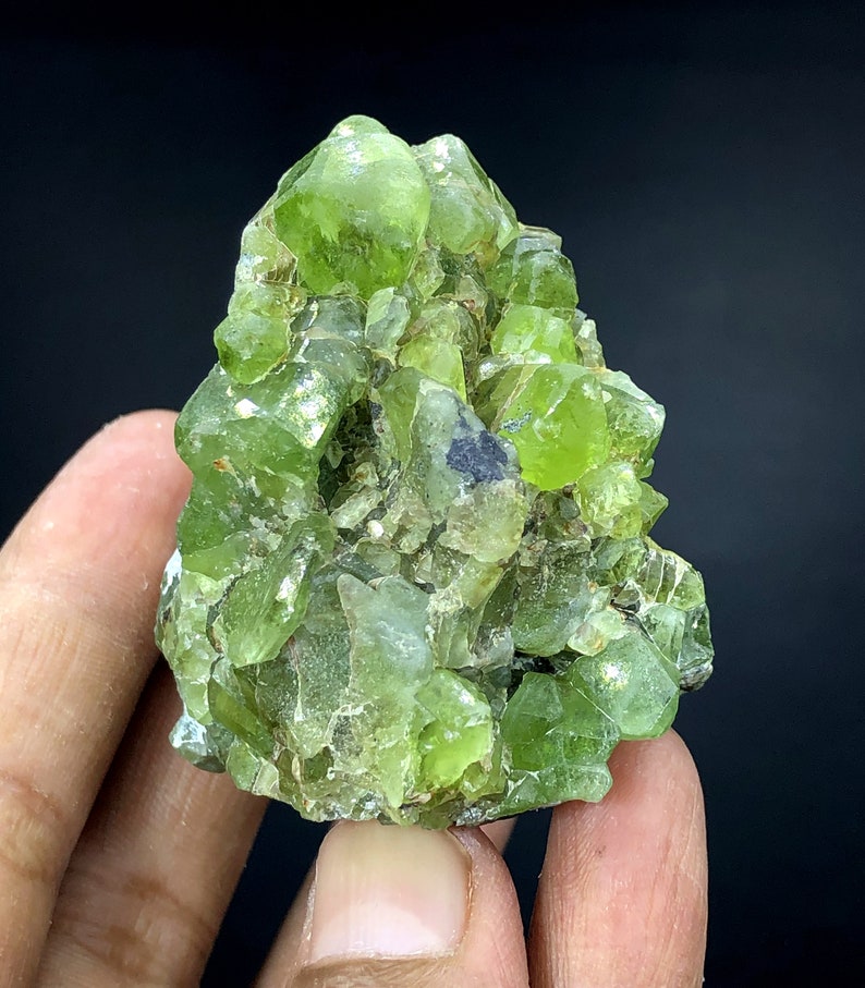 Natural Peridot Specimen , Raw Peridot, Peridot Cluster , Peridot ...