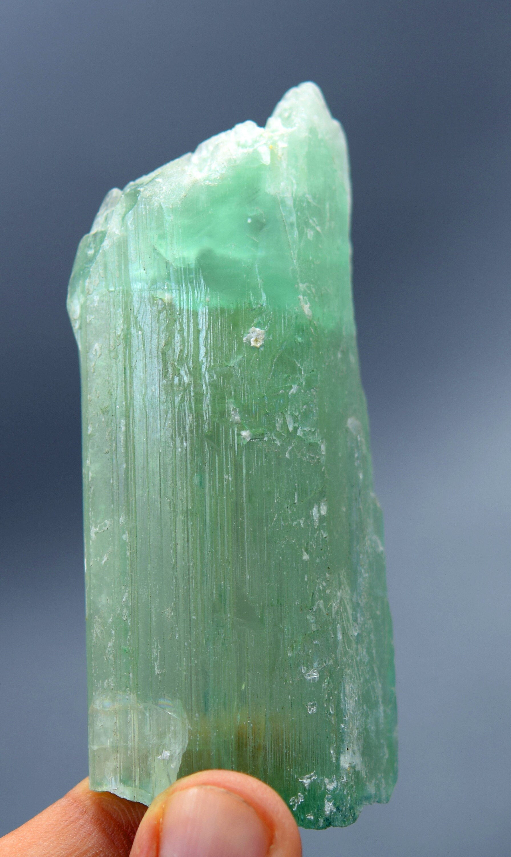 Natural Kunzite Crystal Natural Green Kunzite Crystal From - Etsy UK