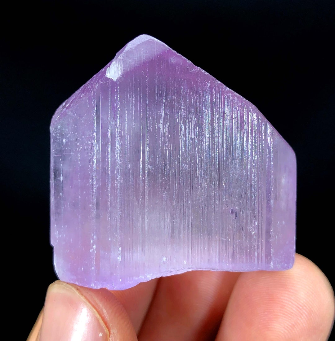 V Shape Pink Kunzite Crystal, Spodumene Raw Mineral, Afghanistan (50 ...